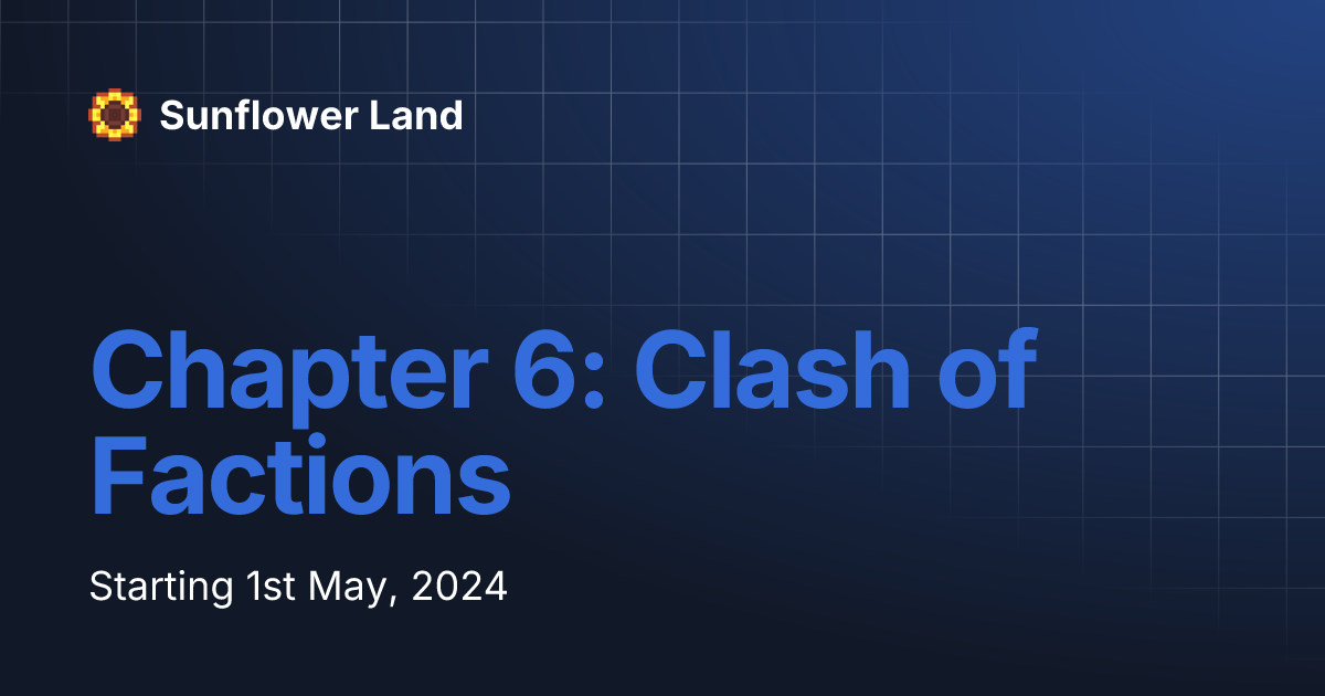Chapter 6: Clash of Factions | Sunflower Land